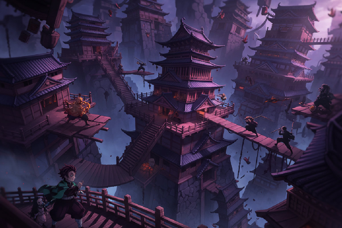 Demon Slayer : Analyse Complète de l'Arc Final - Infinity Castle et au ...