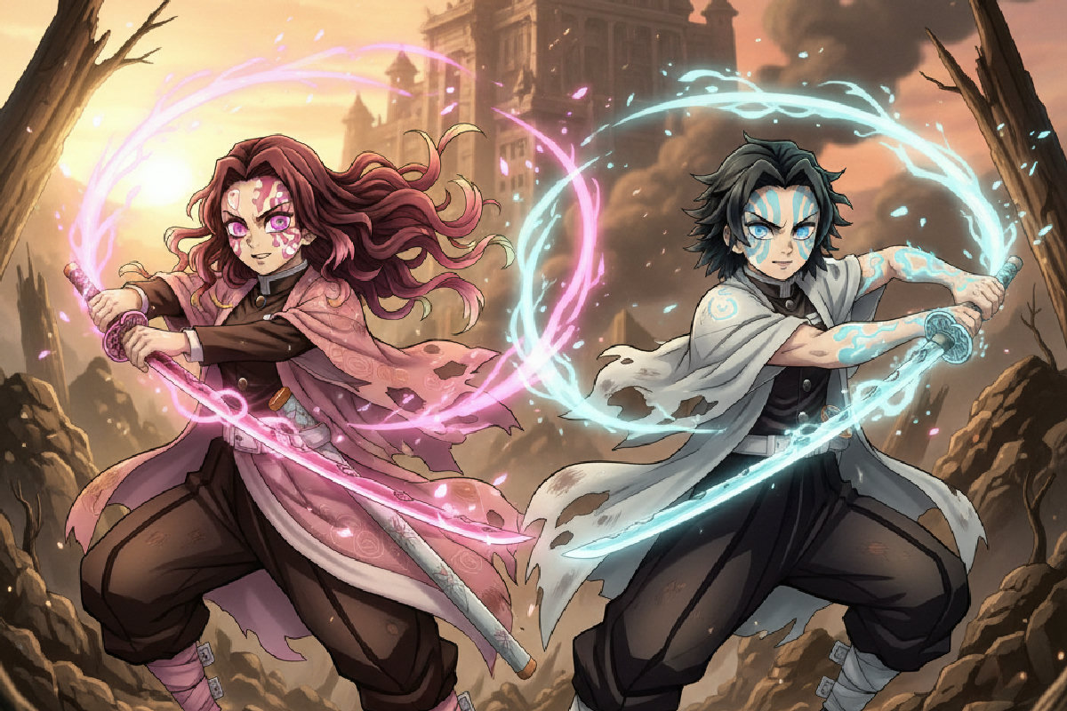 Demon Slayer : L'Éveil Explosif du Demon Slayer Mark chez Mitsuri et ...